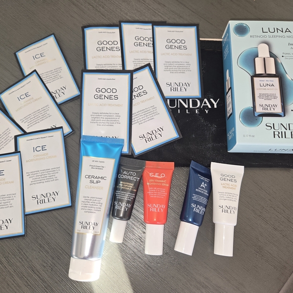 Sunday Riley | Skincare | Sunday Riley Skincare Collection With Bag ...
